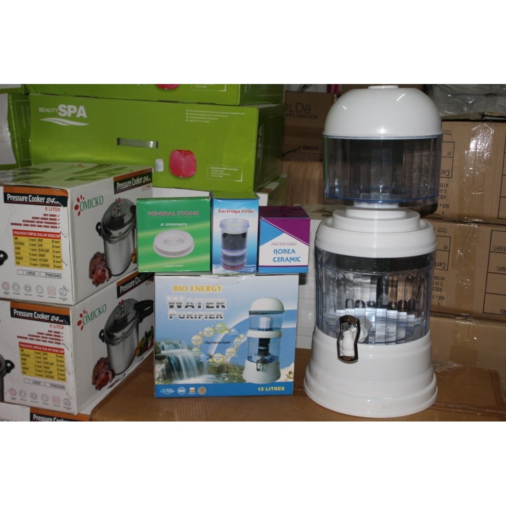 Jual Alat Penyaring Air Mineral Pot 15 Pengganti Air Galonan Lebih ...