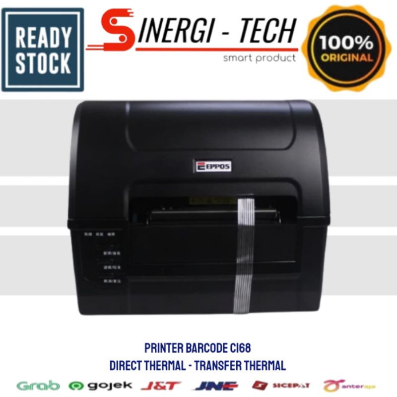 Jual PRINTER BARCODE LABEL 110MM C168 - DIRECT / TRANSFER THERMAL | Shopee Indonesia