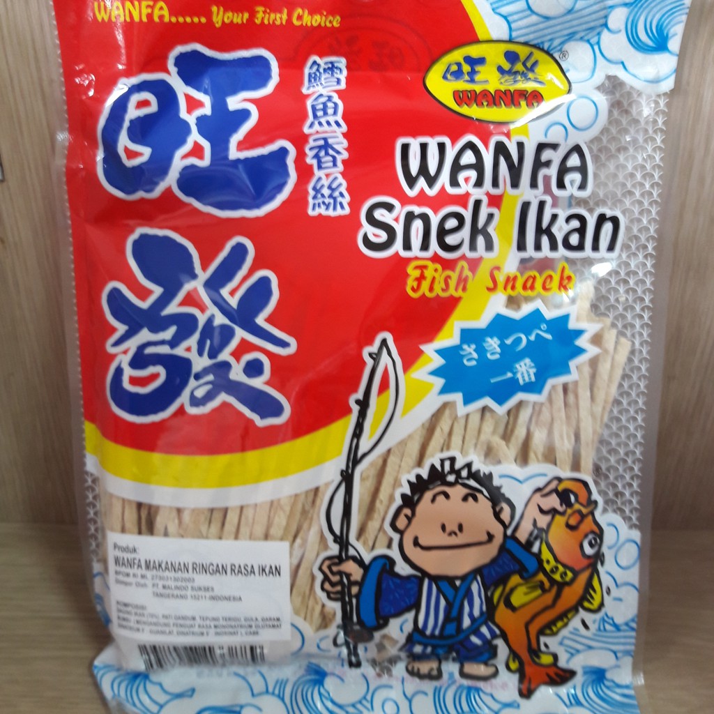 Jual Wanfa Dried Fish Snack 120 gr | Shopee Indonesia