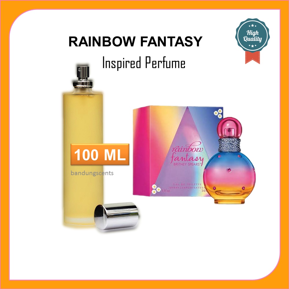 Jual Britney Spears Fantasy Rainbow 100ml Inspired Perfume | Shopee Indonesia