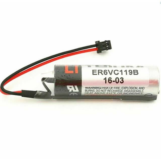 Jual Battery Baterai Lithium Toshiba PLC ER6VC119B 3.6V AA 2400mAh Plug ...