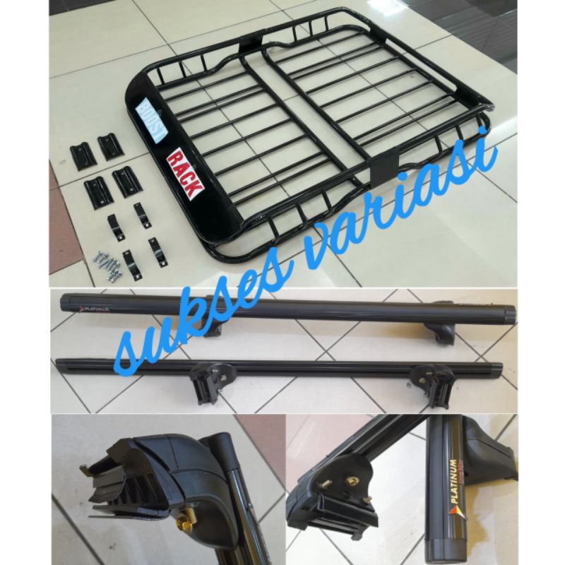 Jual Roof Rack Bagasi Atas Mobil Merk Boost Rack Full Besi Universal ...
