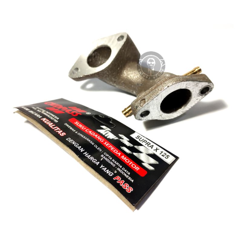 Jual CKDPASS Intake Manifold Set motor Honda Supra X 125 Intek Maniful Manifol Manipol Manipul ...