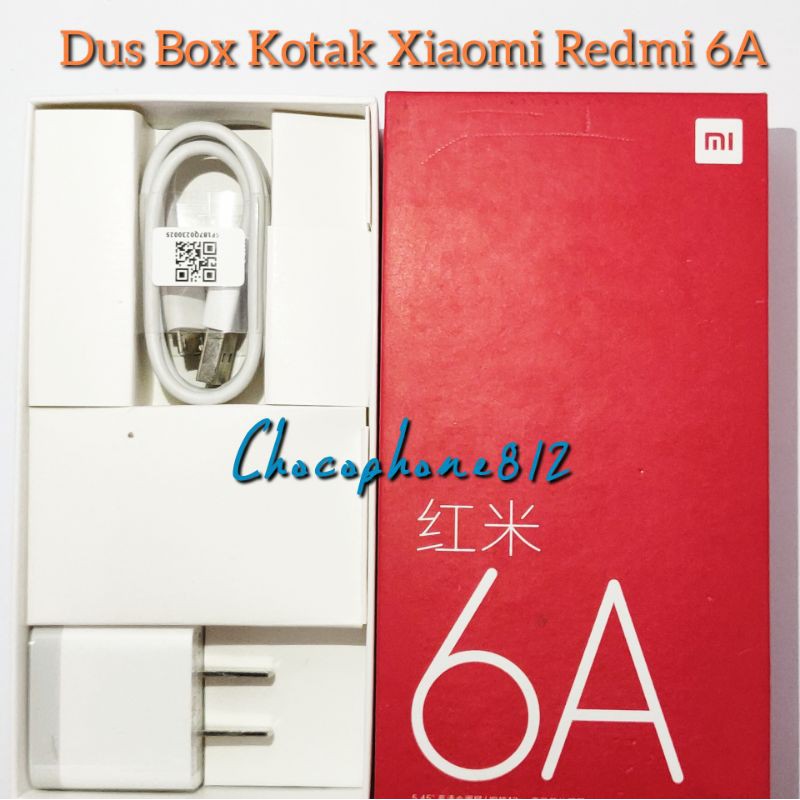 Jual Dus Box Kotak Xiaomi Redmi 6A Original Full Set | Shopee Indonesia