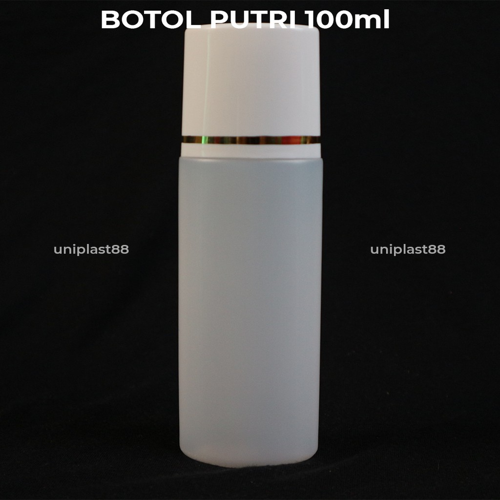 Jual Botol Putri 100ml Pearlized - Botol Sabun 100 ml Botol Sampo 100ml List Gold | Shopee Indonesia