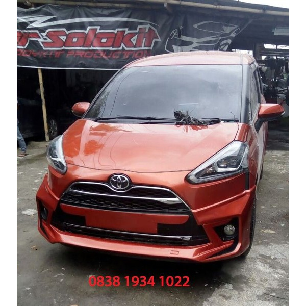 Jual BodyKit Toyota Sienta Modelista PENGIRIMANYA MURAH BODY KIT ...