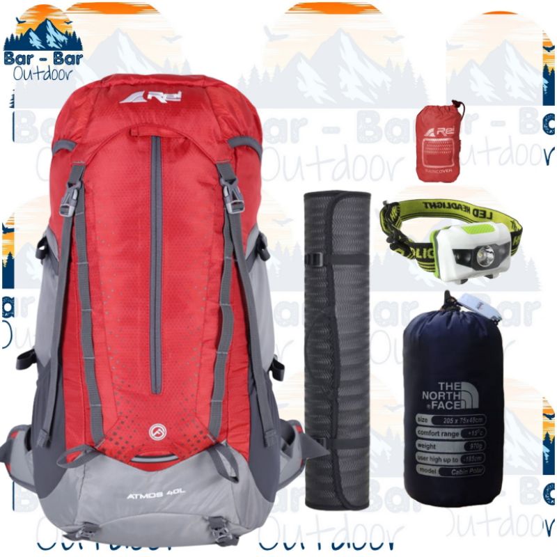 Jual Tas Gunung Tas Outdoor Carrier Keril Rei Arei Atmos 40L | Shopee Indonesia