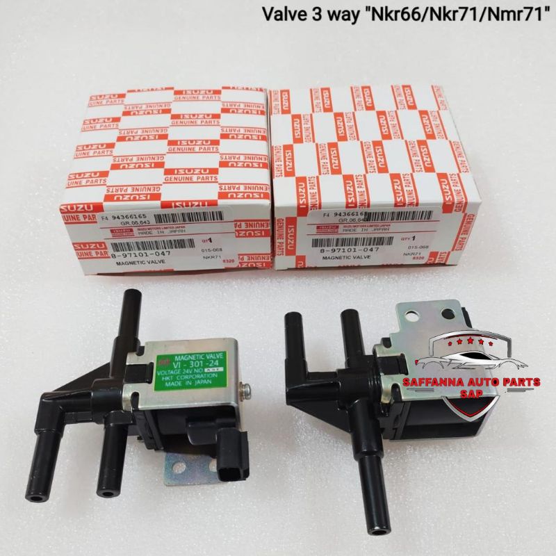 Jual MAGNETIC VALVE 3 WAY BRAKE VALVE ISUZU ELF NKR71 NMR71 NKR66 OEM ...