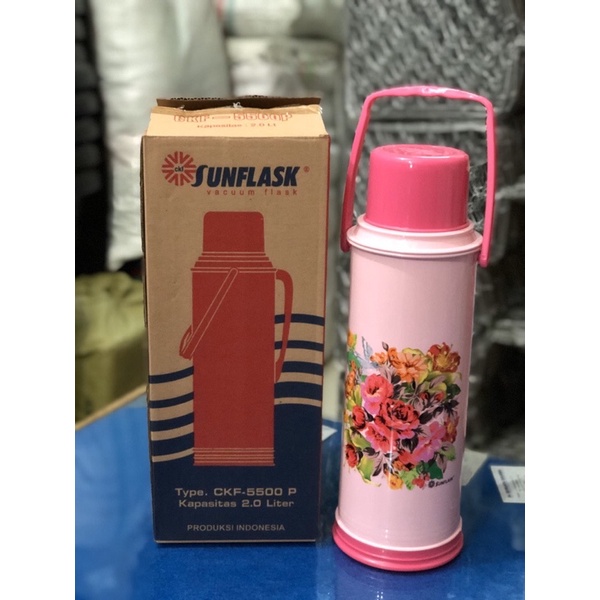 Jual Termos air panas plastik Sunflask 2 Liter (5500) | Shopee Indonesia