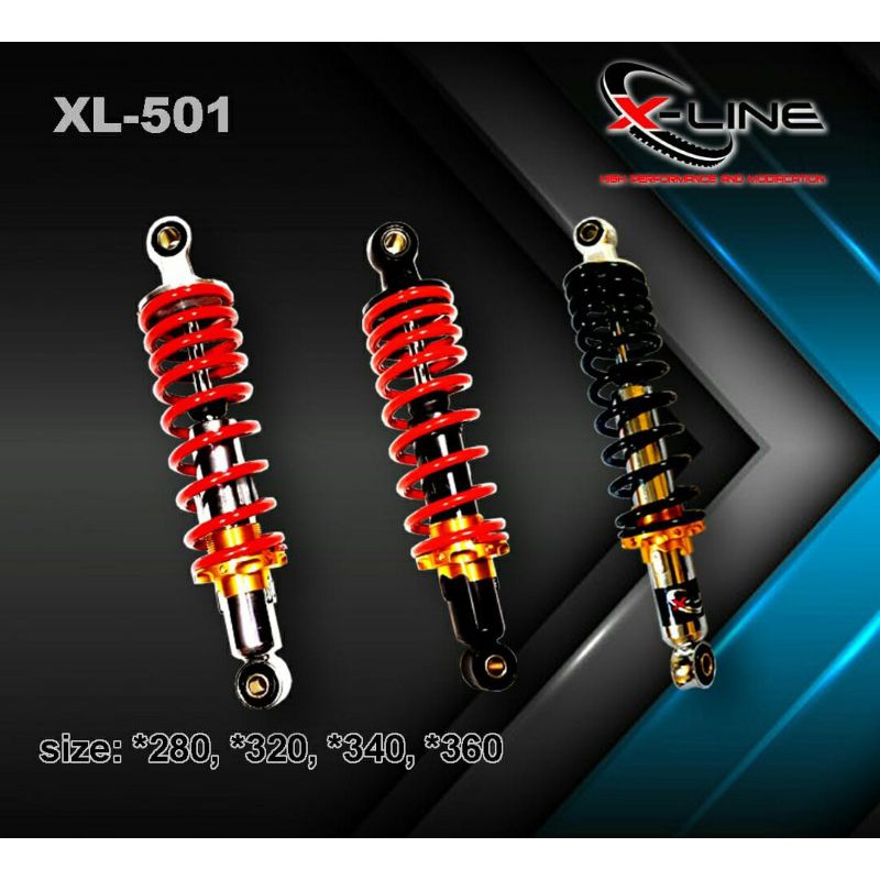 Jual SHOCK RACING 340mm 280mm / SHOCK SUPRA JUPITER REVO SMASH SUPRA ...