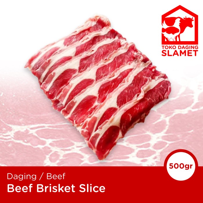 Jual Daging Sapi Beef Brisket Slice AUS 500gr | Shopee Indonesia