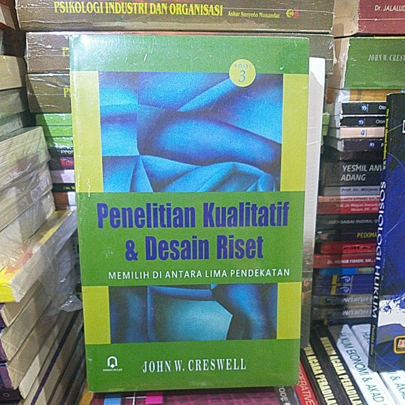 Jual penelitian kualitatif & desain riset john w creswell | Shopee ...