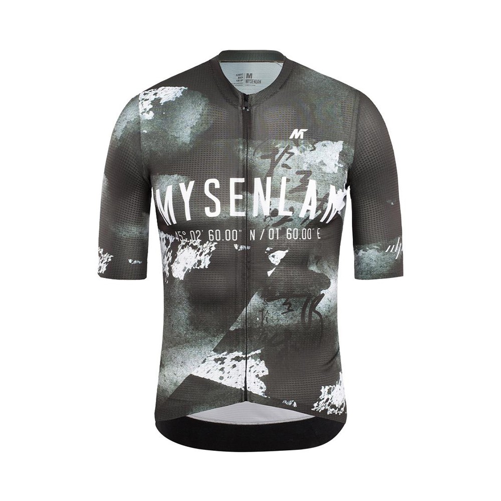 Jual Jersey Sepeda Mysenlan Mens Short Sleeve Jersey Asian Art Ink ...