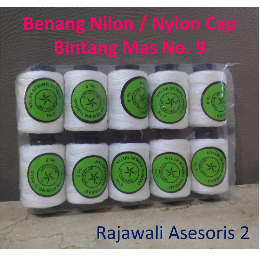 Jual Benang Nilon / Nylon No. 9 | Shopee Indonesia