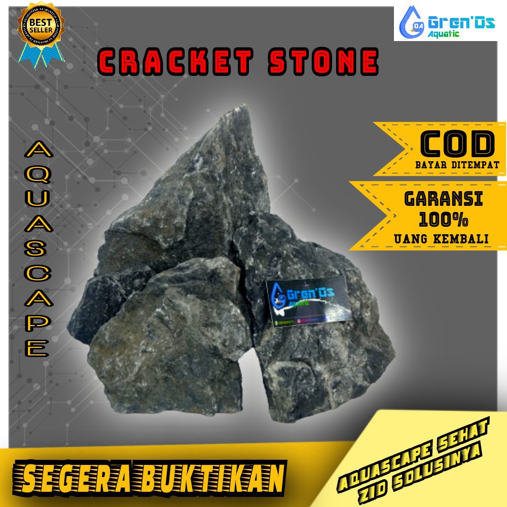 Jual Batu Kreket kriket Hias Hiasan Aquascape Aquarium Stone | Shopee ...
