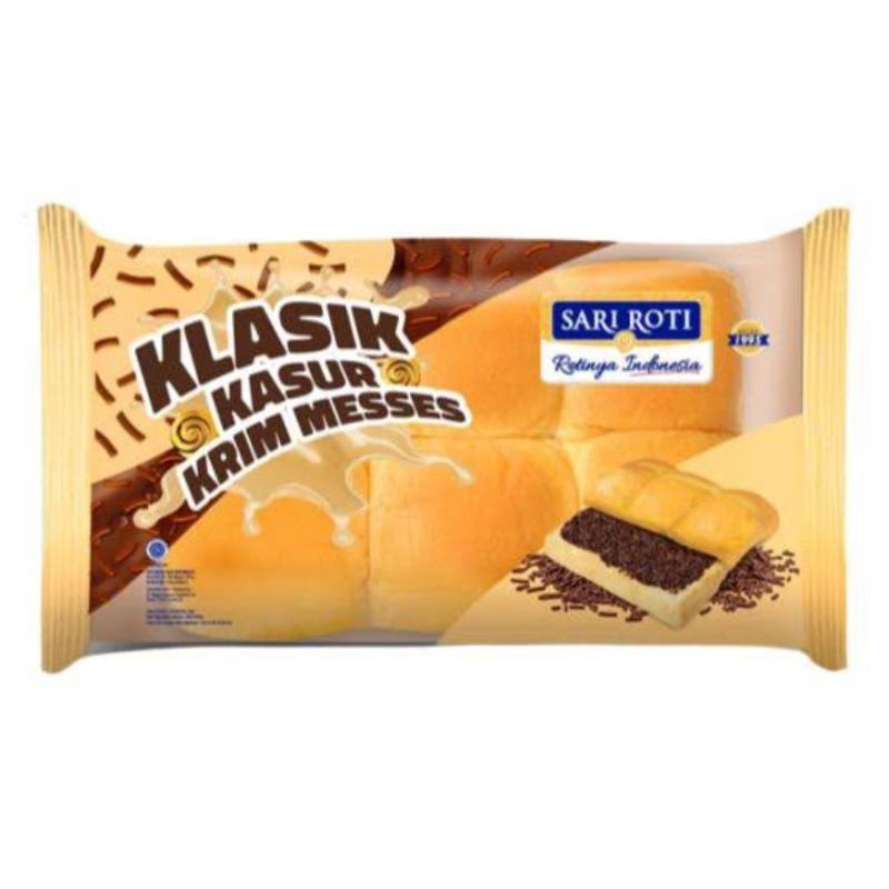 Jual (instant saja) Aneka Roti SARI ROTI tawar sobek kasur jumbo krim ...