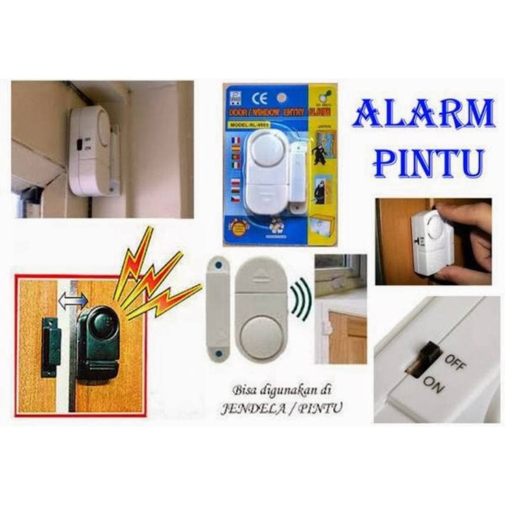 Jual ALARM PINTU JENDELA - Alarm Pintu Lemari Jendela Rumah Anti Maling ...