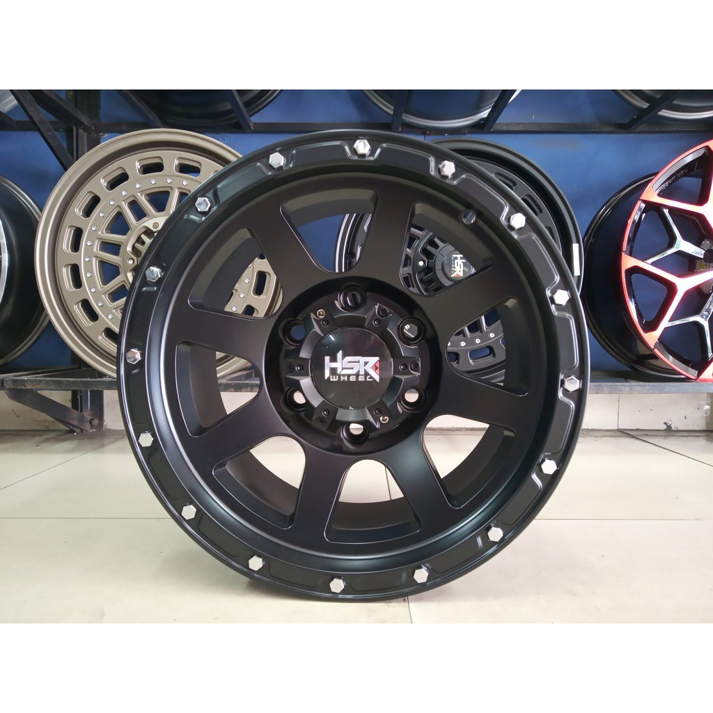 Jual Velg Offroad Ring 15 Hsr Tubo Warna Black Mobil Hardtop Panther ...