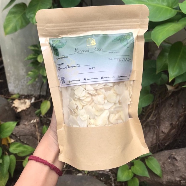 Jual Organic Repack- Almond Slice Repack | Shopee Indonesia