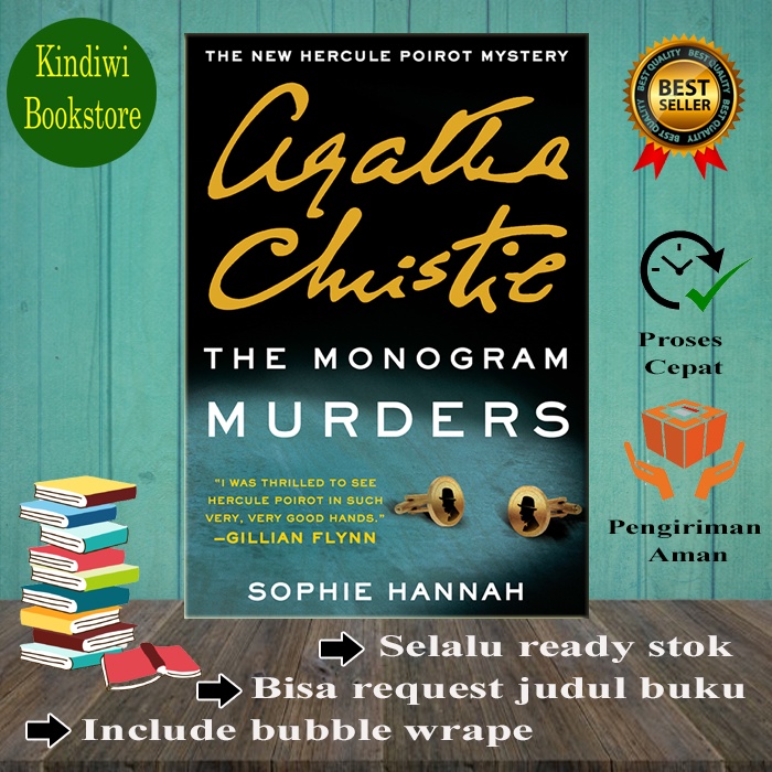 Jual The Monogram Murders by Agatha Christie, Sophie Hannah | Shopee ...