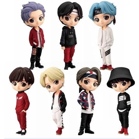 Jual Figure BTS Qposket BTS Tinytan Tiny Tan BT21 Army 16 Cm | Shopee Indonesia