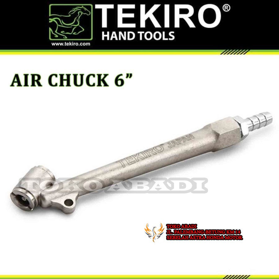 Jual TEKIRO Alat Pengisi Angin Ban 6inch / Tire Chuck / Air Chuck AU ...