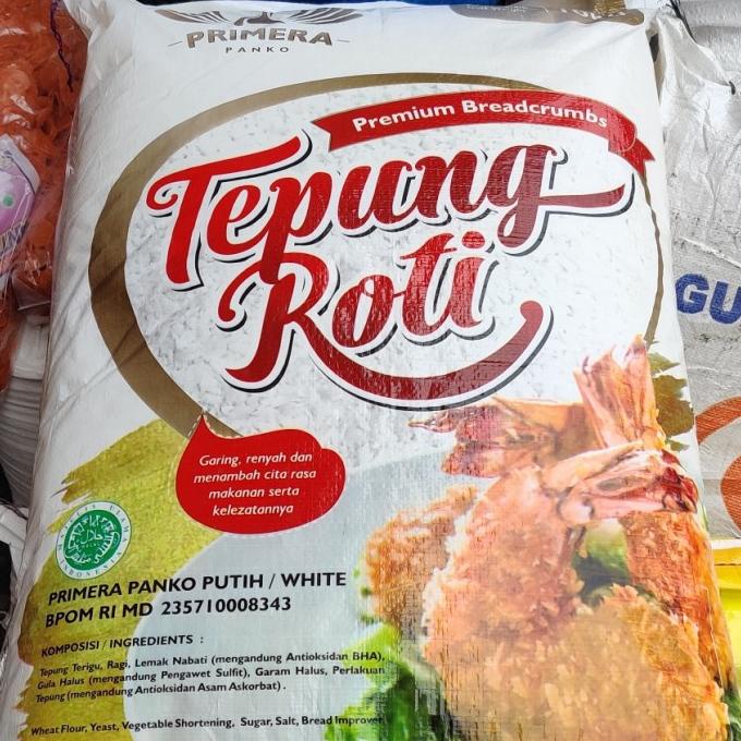 Jual Tepung Roti Panir Premium Primera Panko White 10kg Karung GRAB ...