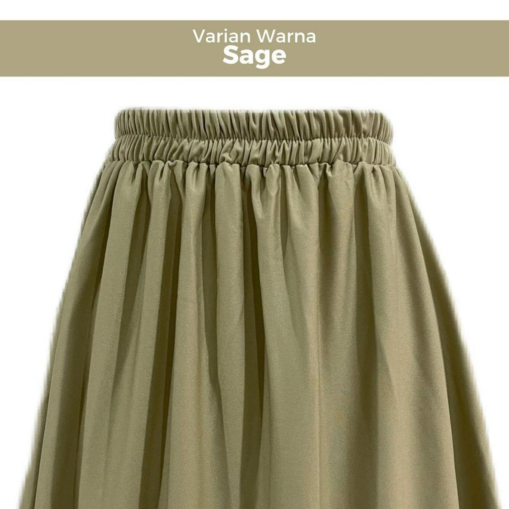 Jual ROK KERJA WANITA POLOS BASIC PREMIUM 100%HYGET SUPER /ROK POLOS ...