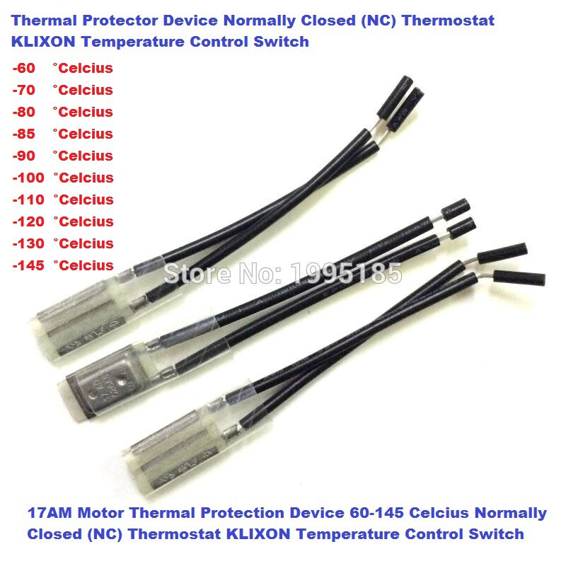 Jual Thermal Protector Normally Closed (NC) Thermostat KLIXON ...