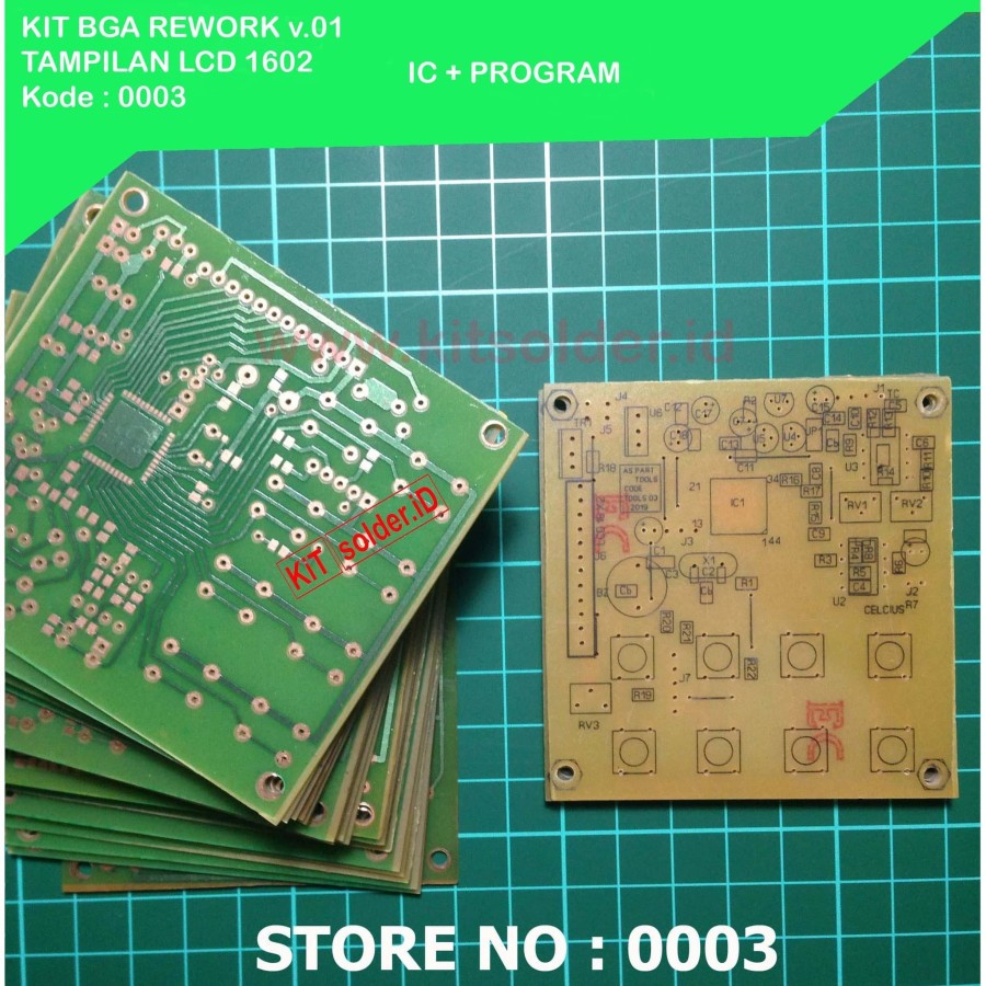 Jual PCB BGA REWORK STATION/BGA BUATAN SENDIRIi/KIT BGA REWORK | Shopee ...