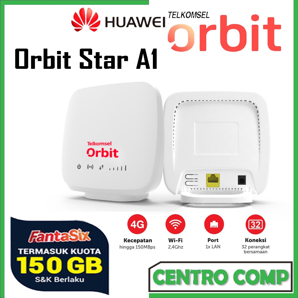Jual Orbit Star A1 Modem Wifi 4G - Modem orbit star A1 Home Router Wifi ...