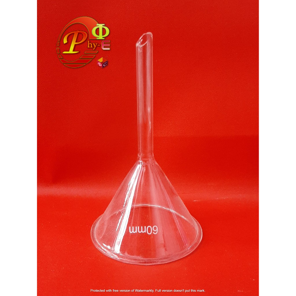 Jual Corong Kaca / Funnel Glass Diameter 60 mm | Shopee Indonesia