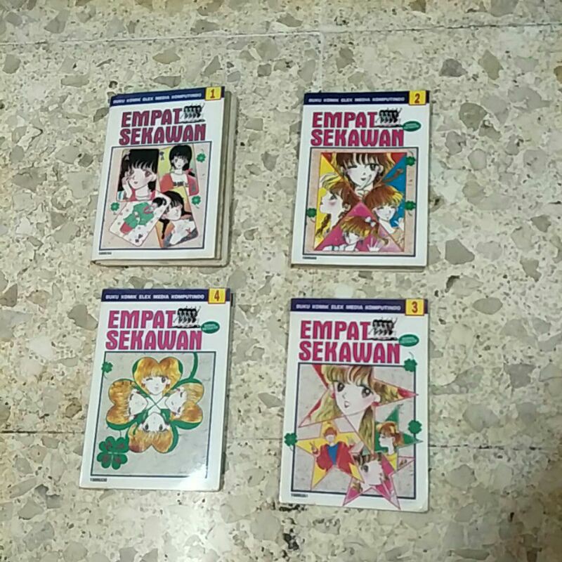 Jual Buku Komik Empat Sekawan 1 - 4 tamat Ringo Hijiri | Shopee Indonesia