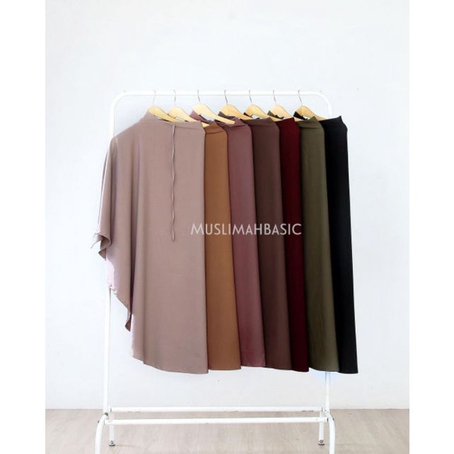Jual (READY STOCK) MUSLIMAH BASIC BAITY KHIMAR (BLACK L ONLY) | Shopee ...