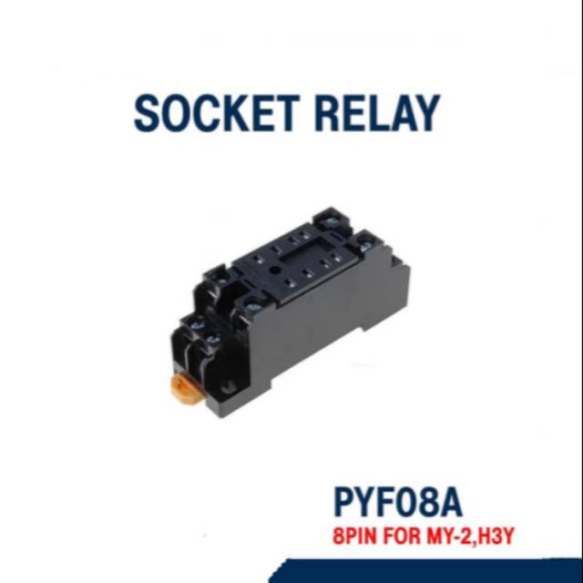 Jual SOCKET RELAY PYF08A-E 8 PIN MY2,H3Y | Shopee Indonesia