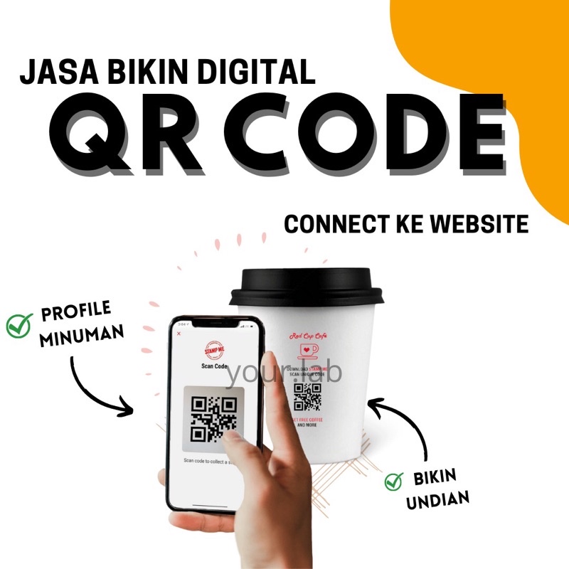 Jual jasa bikin barcode qr code scan toko produk website profesional ...