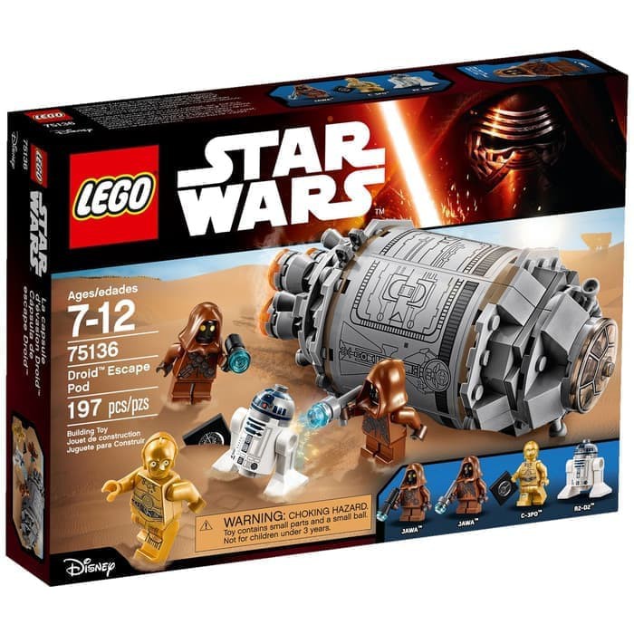 Jual LEGO 75136 - Star Wars - Droid Escape Pod | Shopee Indonesia