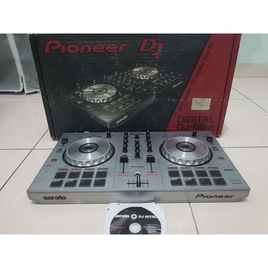 Jual Alat DJ Pioneer DDJ SB Silver Limited Edition Lengkap Dus dan CD ...