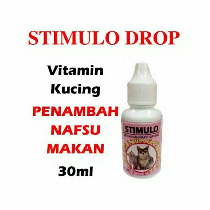 Jual Stimulo Vitamin Penambah Nafsu Makan Hewan Kucing | Shopee Indonesia
