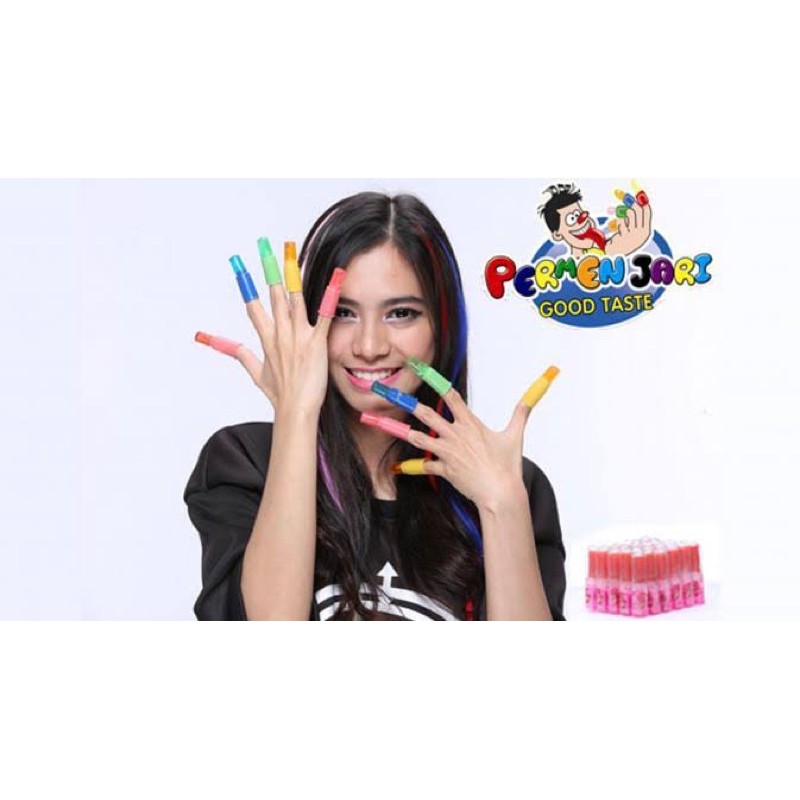 Jual permen jari permen jadul permen warna warni i | Shopee Indonesia