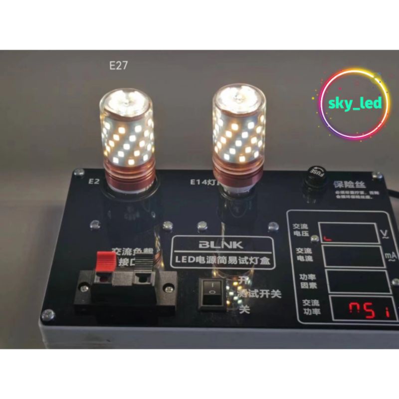 Jual LAMPU LED 3 WARNA CAHAYA /LAMPU CANDEL MODEL JAGUNG / FITTING ...