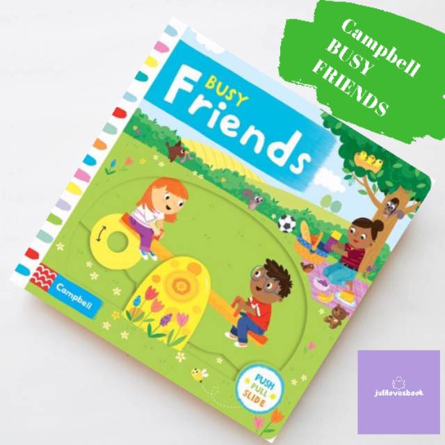 Jual BUKU ANAK BERJUDUL CAMPBELL BUSY FRIENDS | Shopee Indonesia