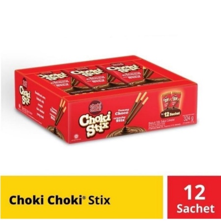 Jual Choki Stix | 12 Sachets x 24 gr | Mayora | Shopee Indonesia