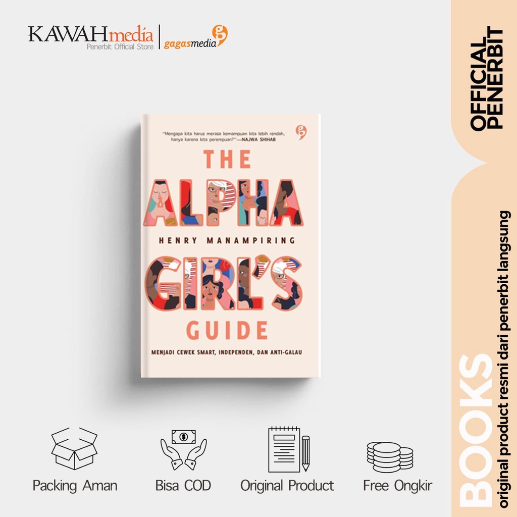 Jual Buku The Alpha Girls Guide Edisi Soft Cover / Hard Cover - Henry ...