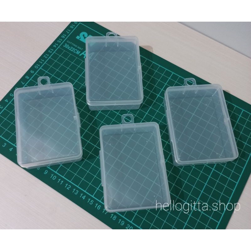 Jual KOTAK PLASTIK BENING TRANSPARAN 9x6.5x3 cm/MULTIBOX/KOTAK PLASTIK ...