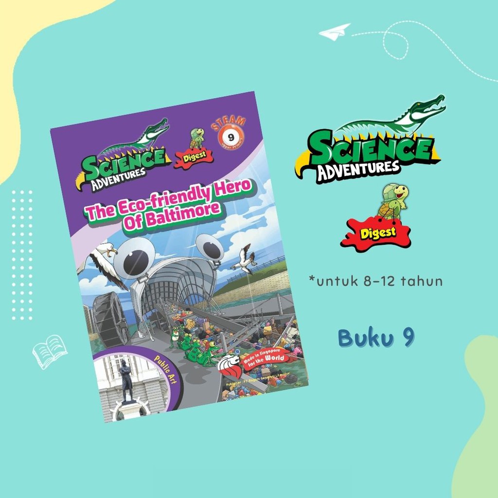 Jual Buku Science Adventures Digest (8 - 12 tahun) - Buku 9 - The Eco ...