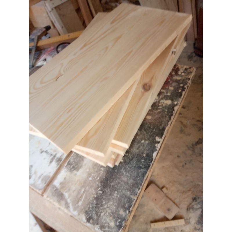 Jual Rak Papan 50 x 20 x 1,5 Cm Kayu Ambalan Jati Belanda Lebar/murah ...
