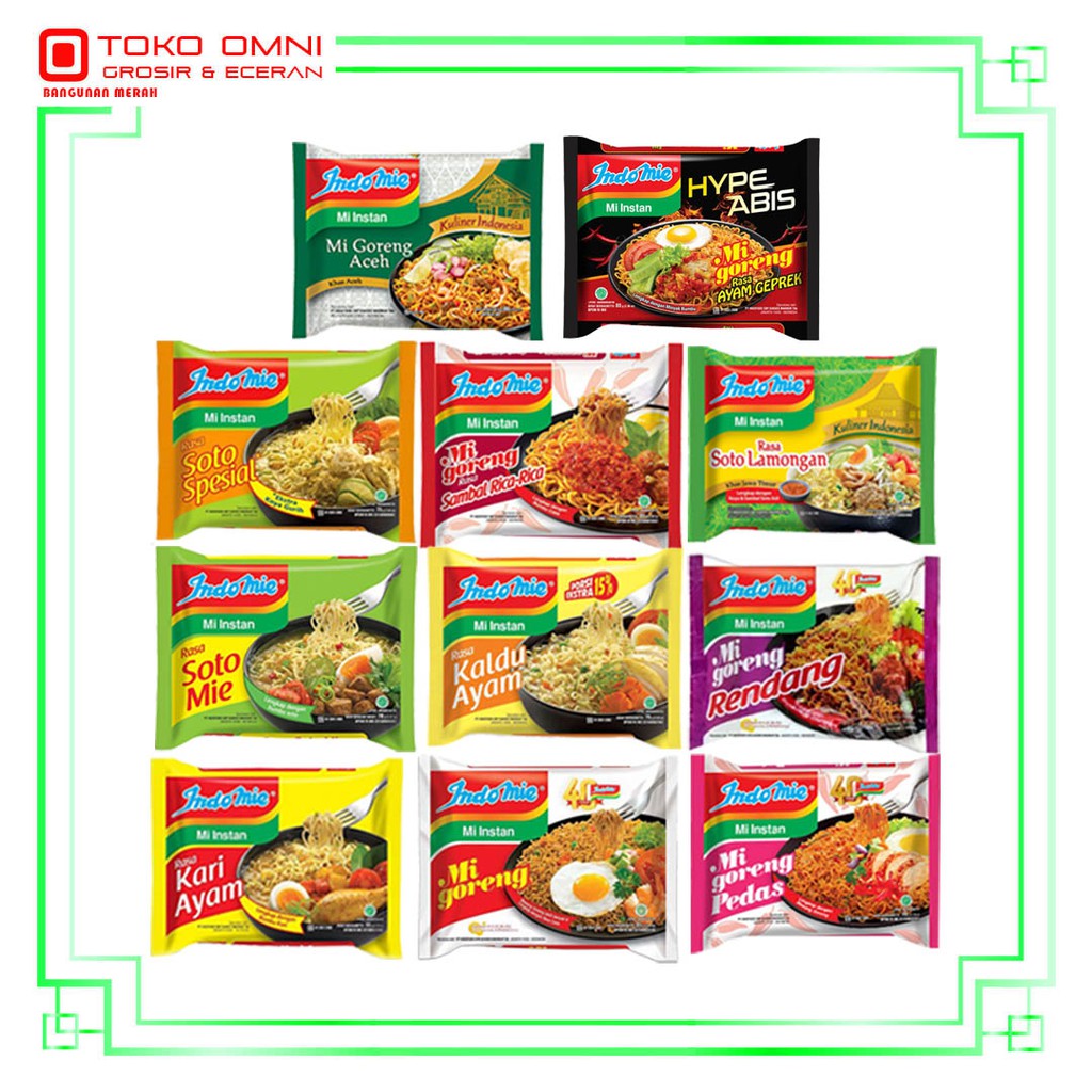 Jual Indomie Mie Instan All Varian | Shopee Indonesia