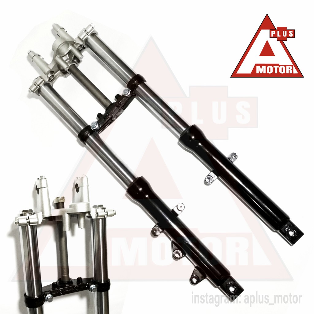 Jual Shock Depan Byson As Ymh Shockbreaker Dpn Bison Pnp RX King Scorpio Vixion Agrass | Shopee ...