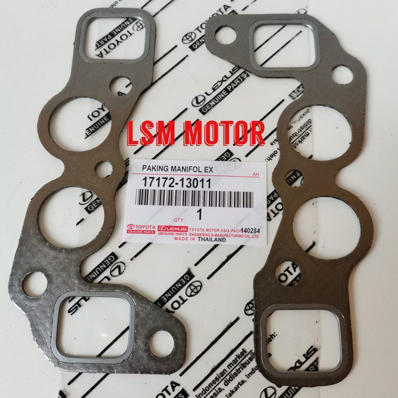 Jual paking manifold manipol api ex kijang 3k 4k 5k kf50 1set | Shopee ...
